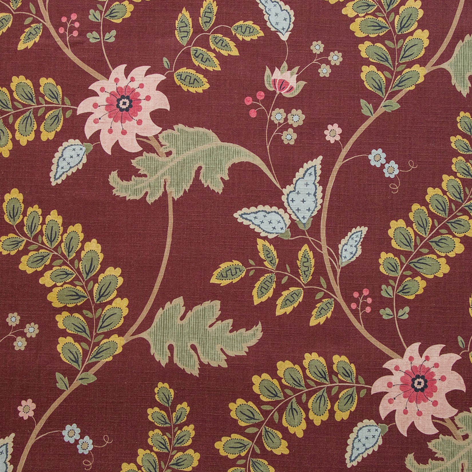 Elevate Your Space with Our Florally Inspired Cotton Fabric