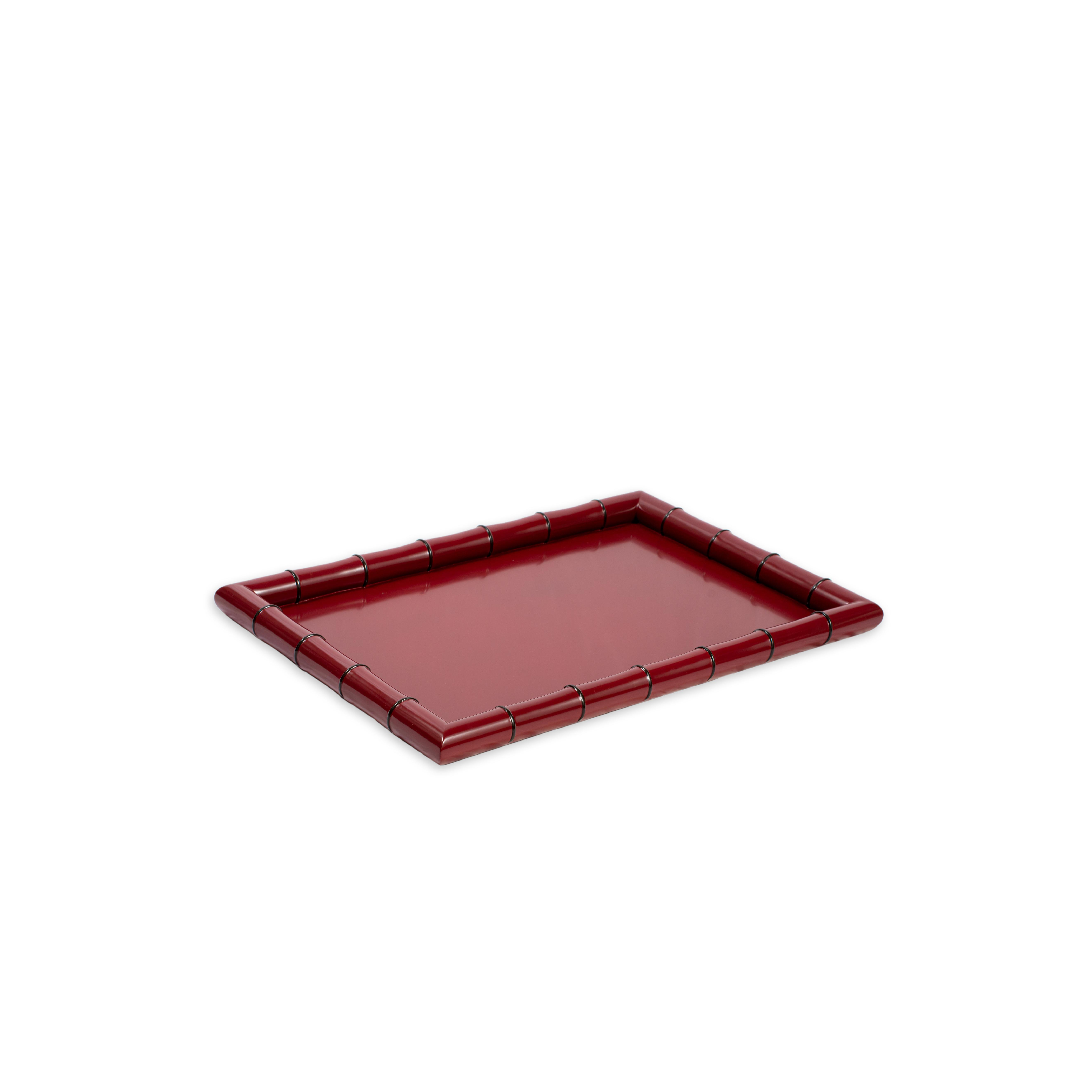 Salvesen Graham | Cane Tray Small Ruby | Trays
